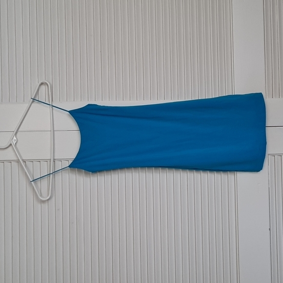 Zara | Dresses | Zara Sexy Blue Dress | Poshmark